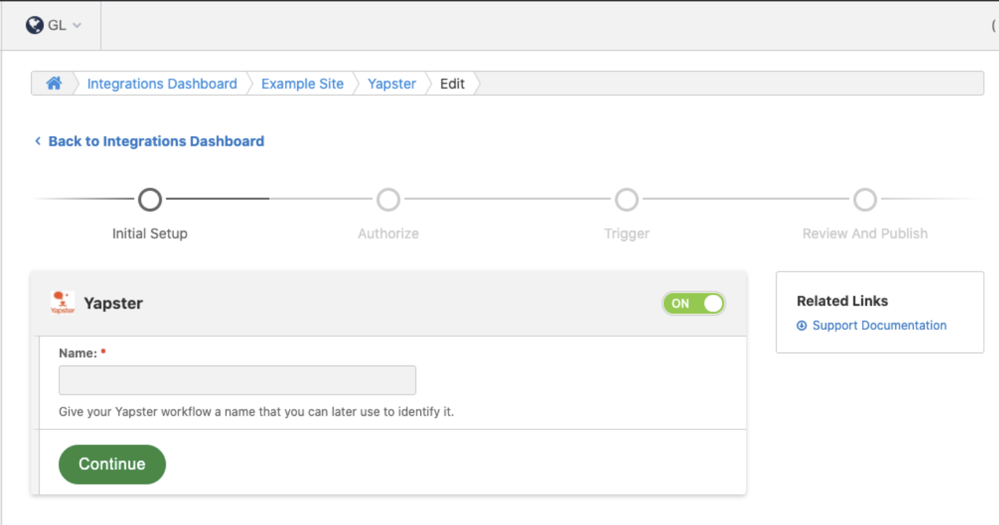 Sharing with Yapster – RG Help Center