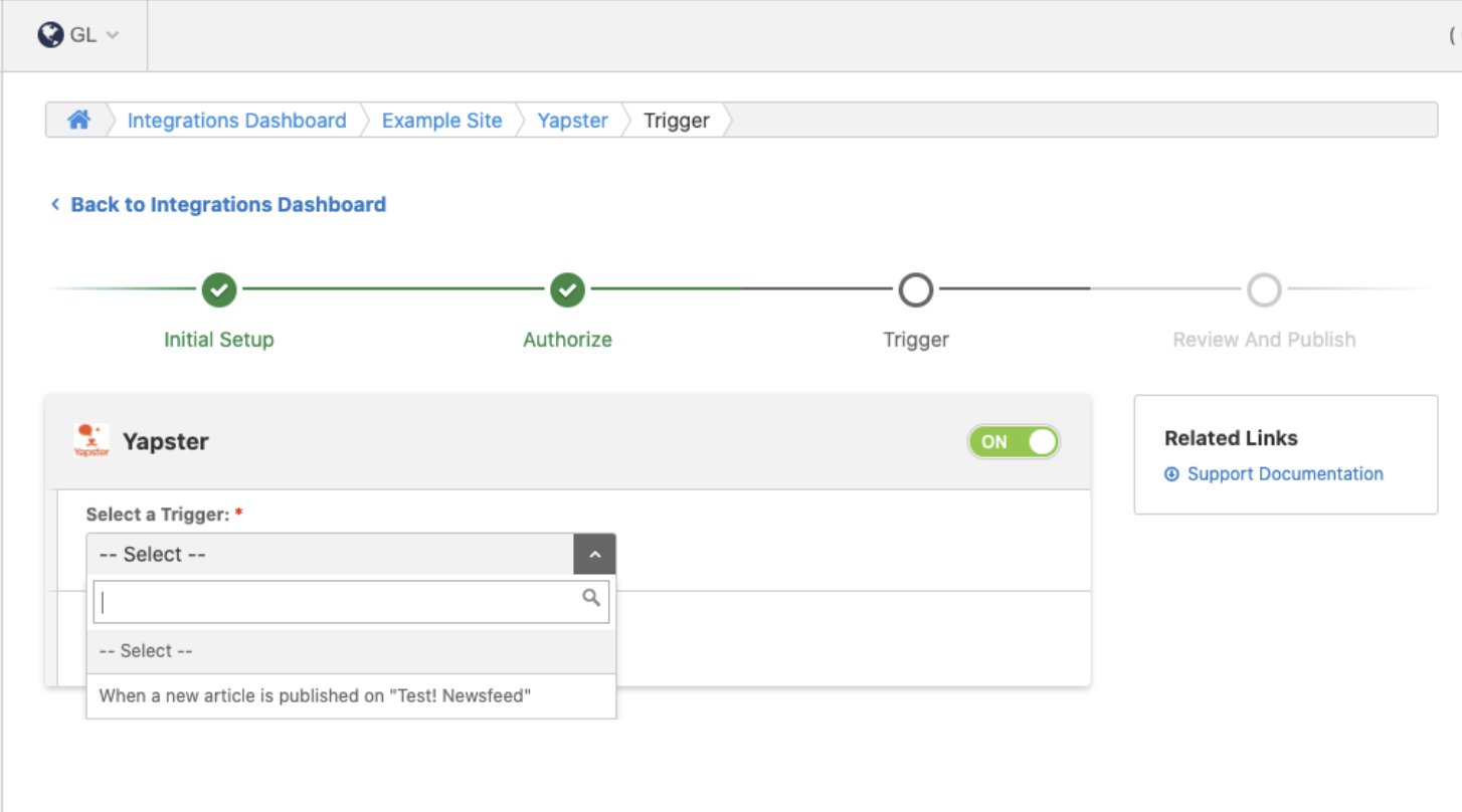 Sharing with Yapster – RG Help Center