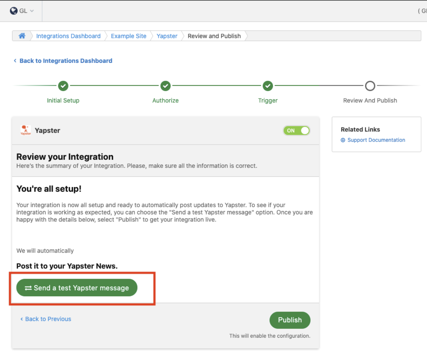 Sharing with Yapster – RG Help Center